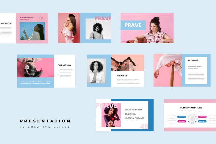 Sandra Presentation Template | TMint
