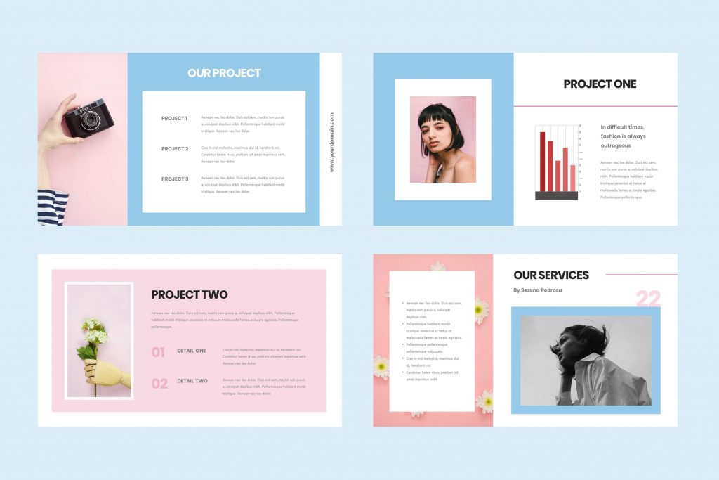 Cherry Presentation Template | TMint