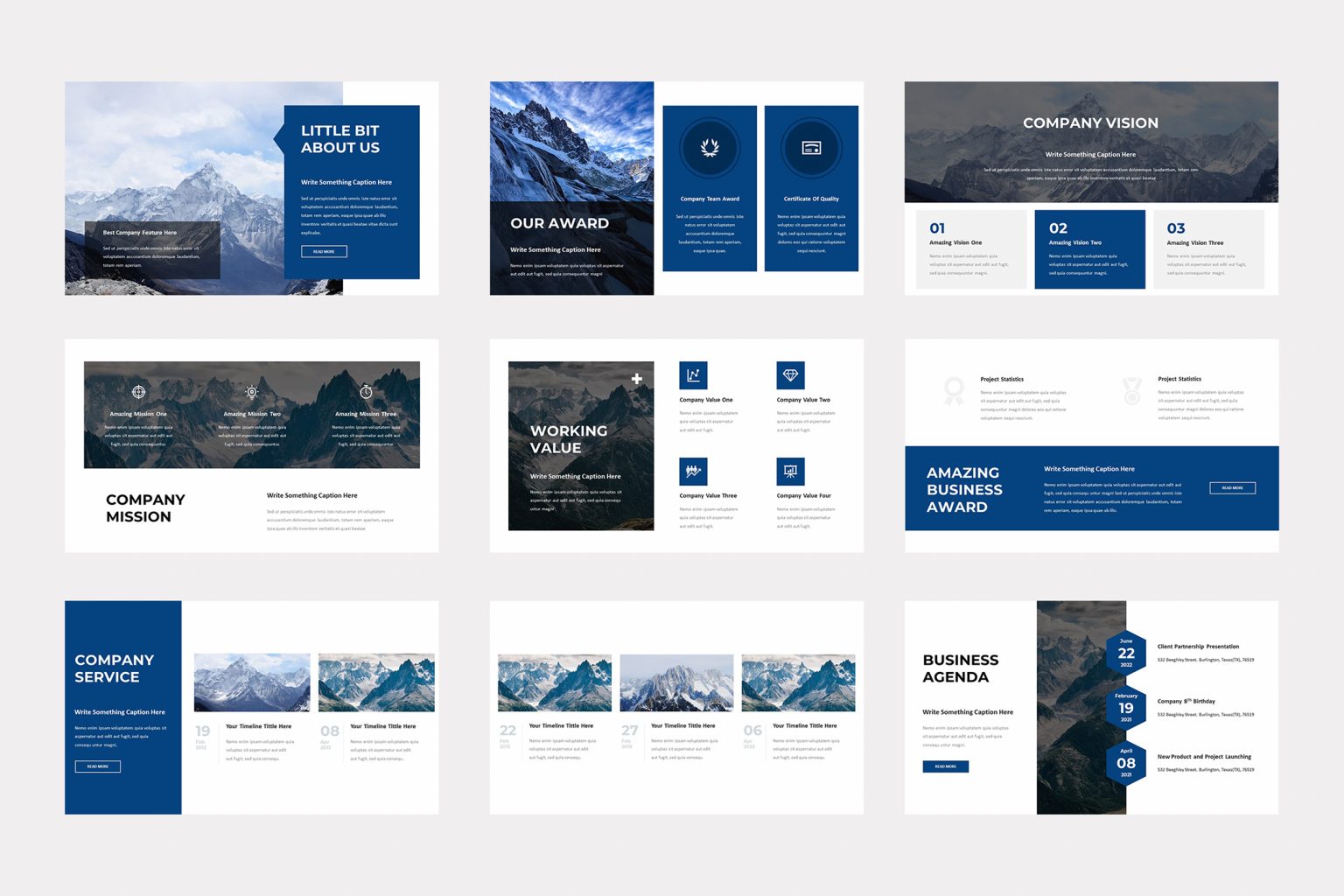Companya Presentation Template | TMint