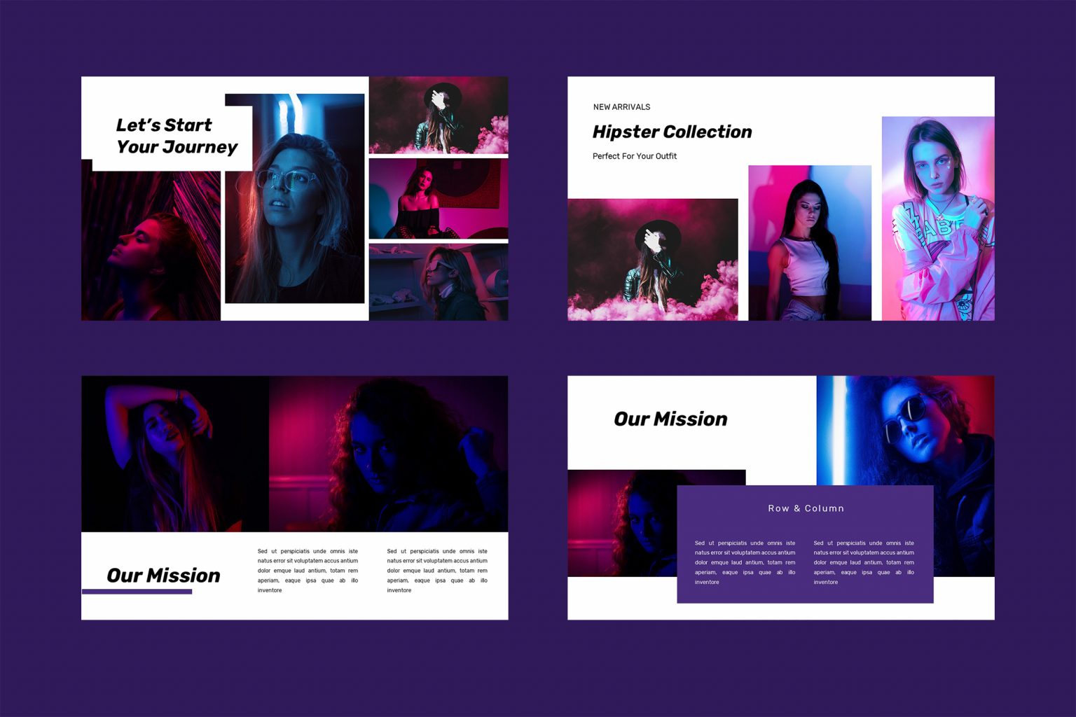 Artist Presentation Template | TMint