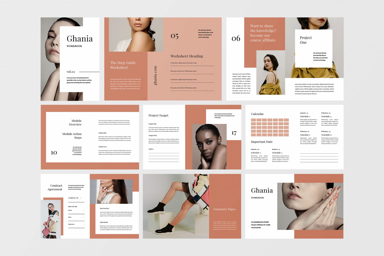 Ghania – Workbook Planner | TMint