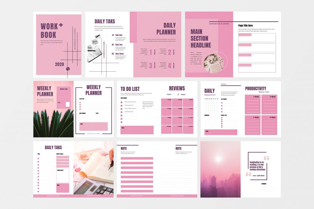 Daily Planner Workbook | TMint