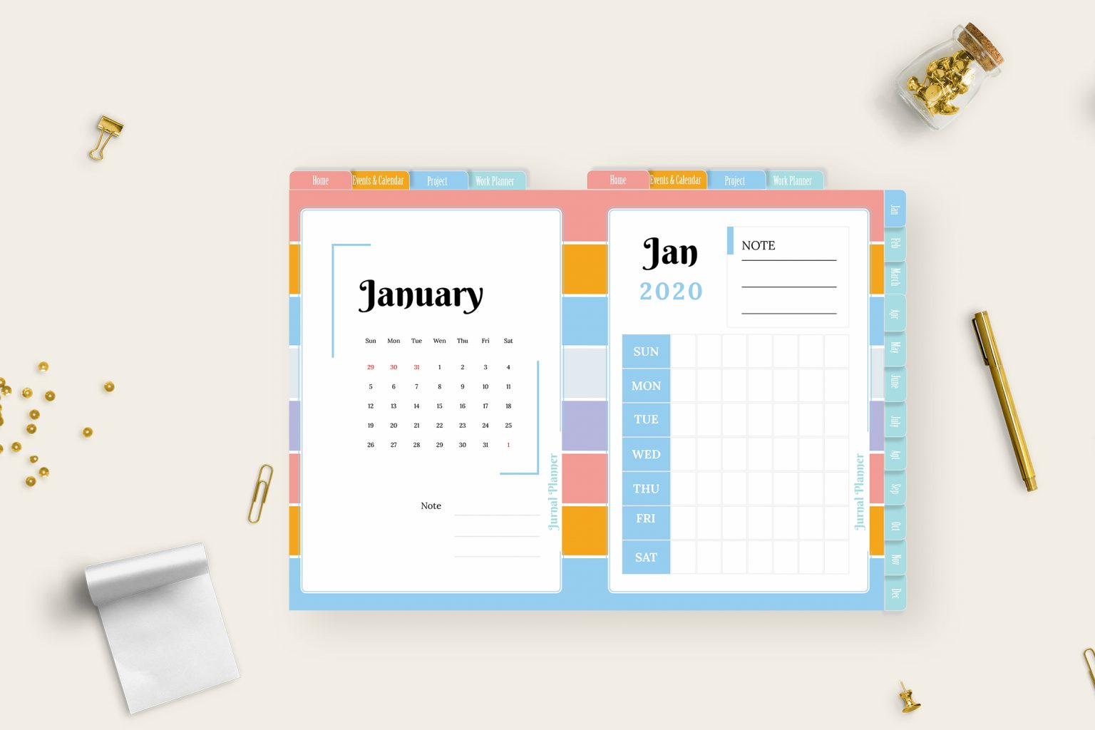 Daily Planner Workbook | TMint