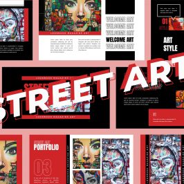 Street Art Presentation Template | TMint