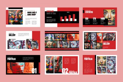 Street Art Presentation Template | TMint