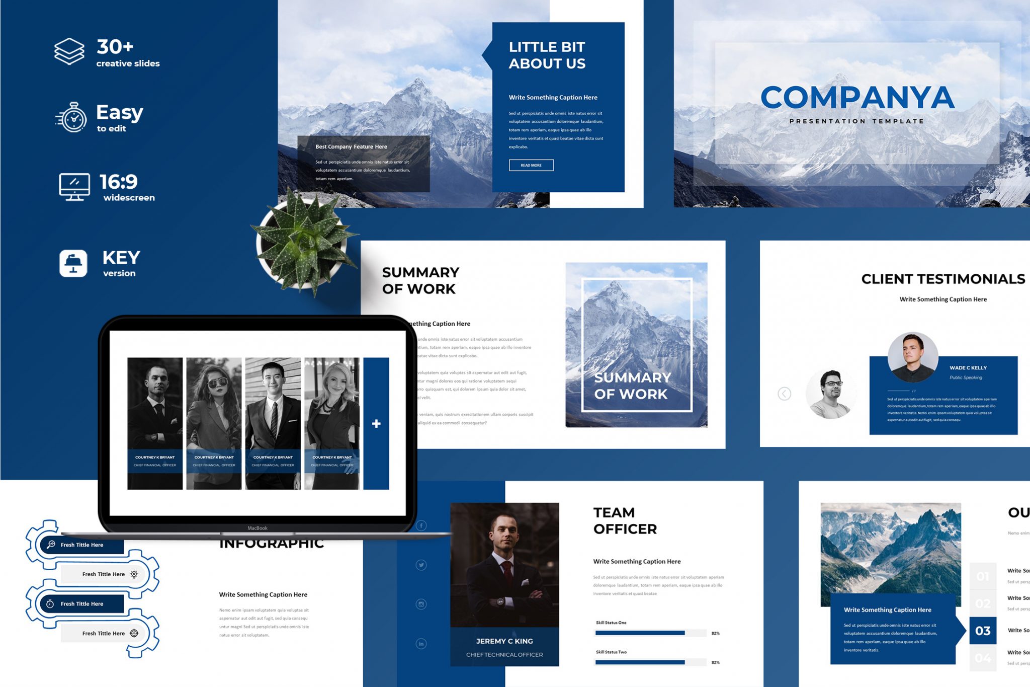 Companya Presentation Template | TMint