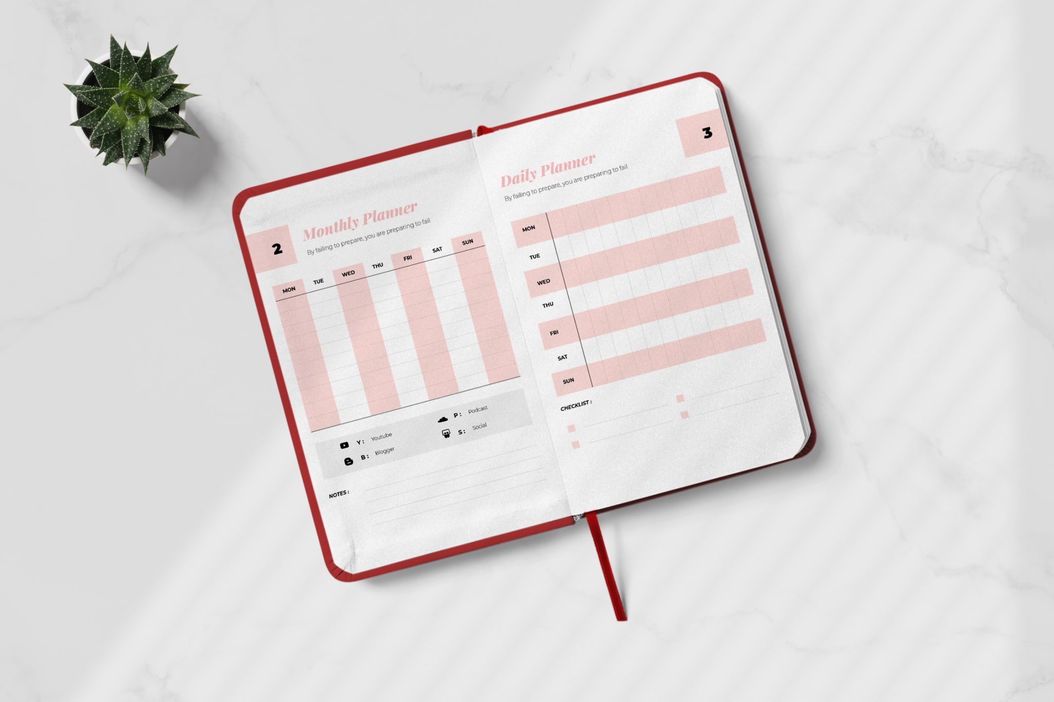 Daily Planner Workbook | TMint