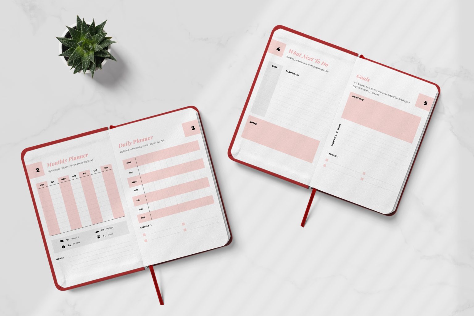 Daily Planner Workbook | TMint