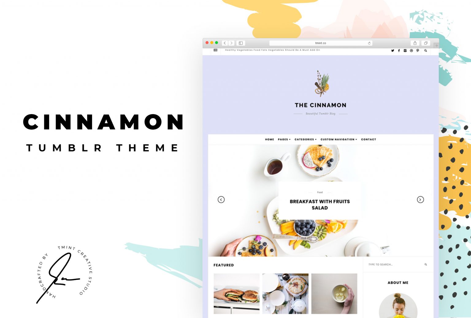 Blank Tumblr Theme | TMint