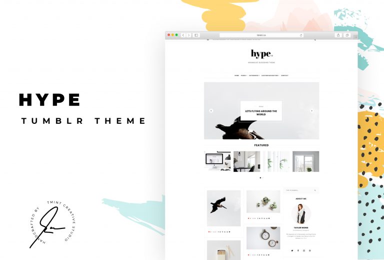 Blank Tumblr Theme | TMint