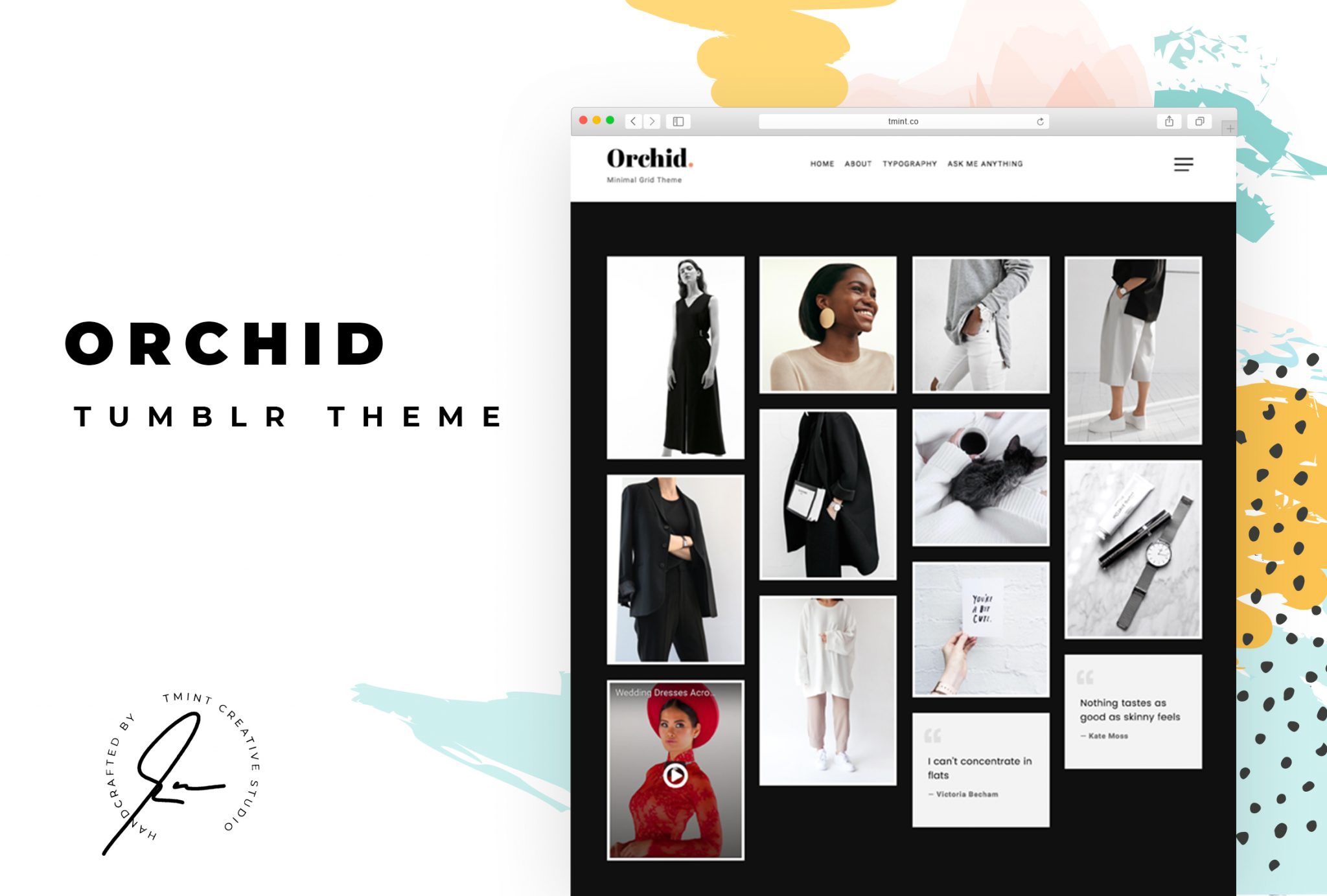 Blank Tumblr Theme | TMint