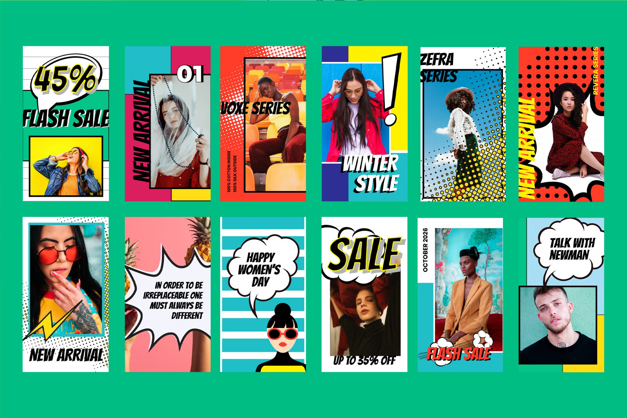 Adera Presentation Template | TMint