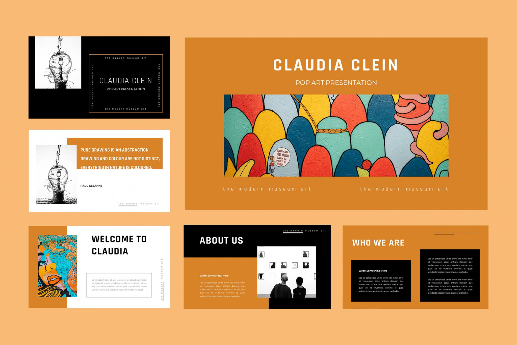 Street Art Presentation Template | TMint