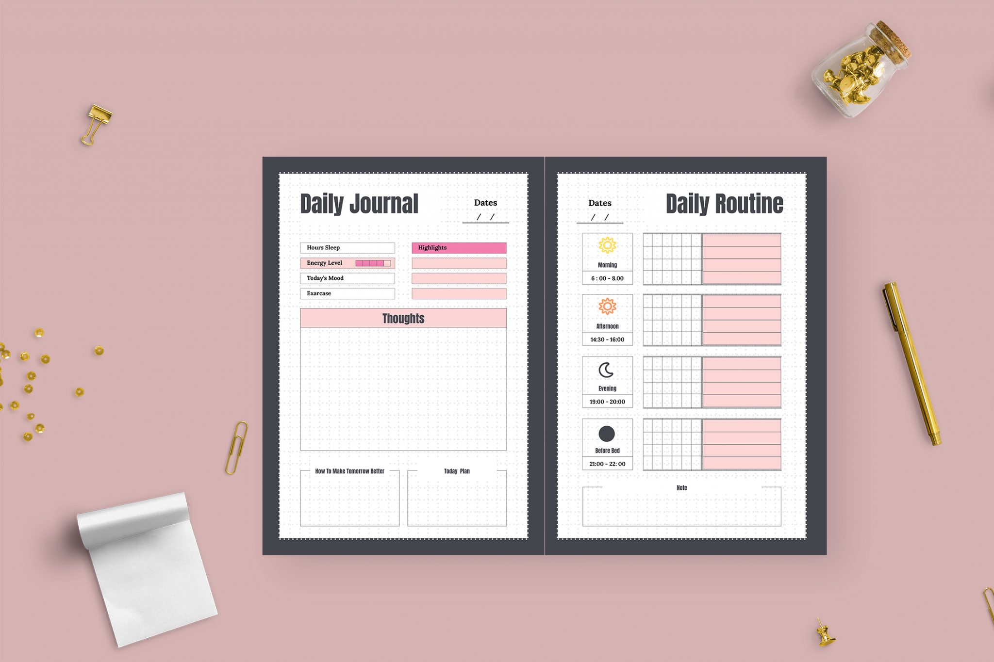 Financial Daily Planner | TMint