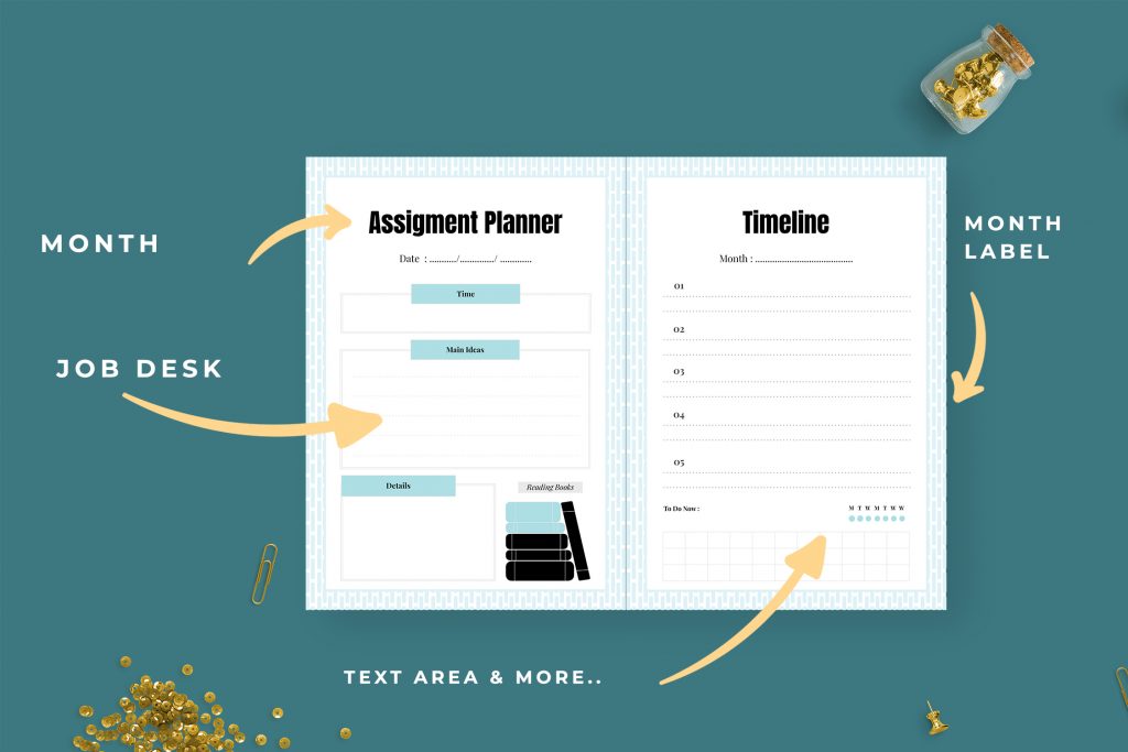 Worksheet Daily Planner Book – Three | TMint