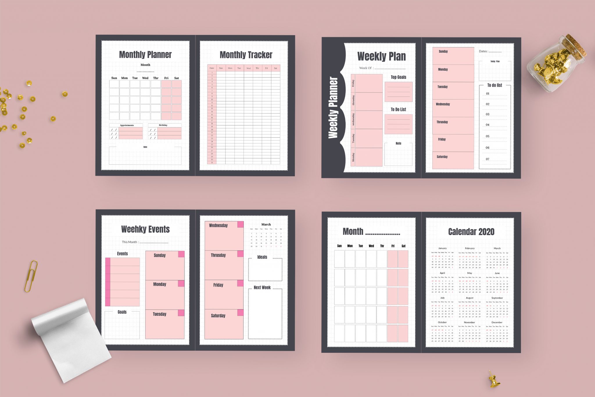 Daily Creator Planner Book Vol.02 | TMint