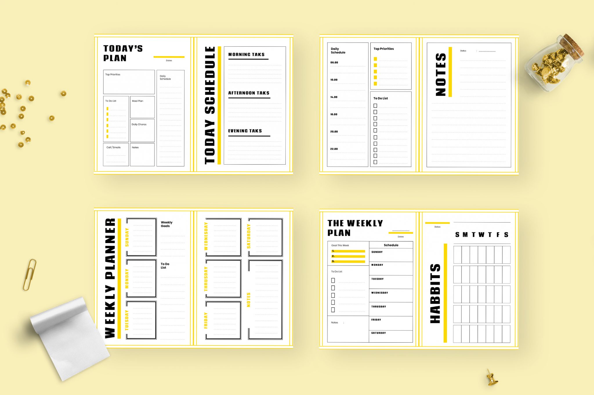 Daily Planner Workbook | TMint