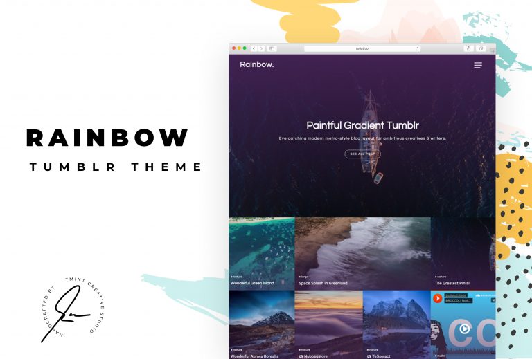 Blank Tumblr Theme | TMint