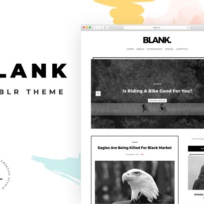 Blank Tumblr Theme | TMint