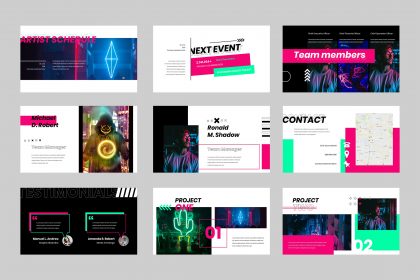 Artist Presentation Template | TMint