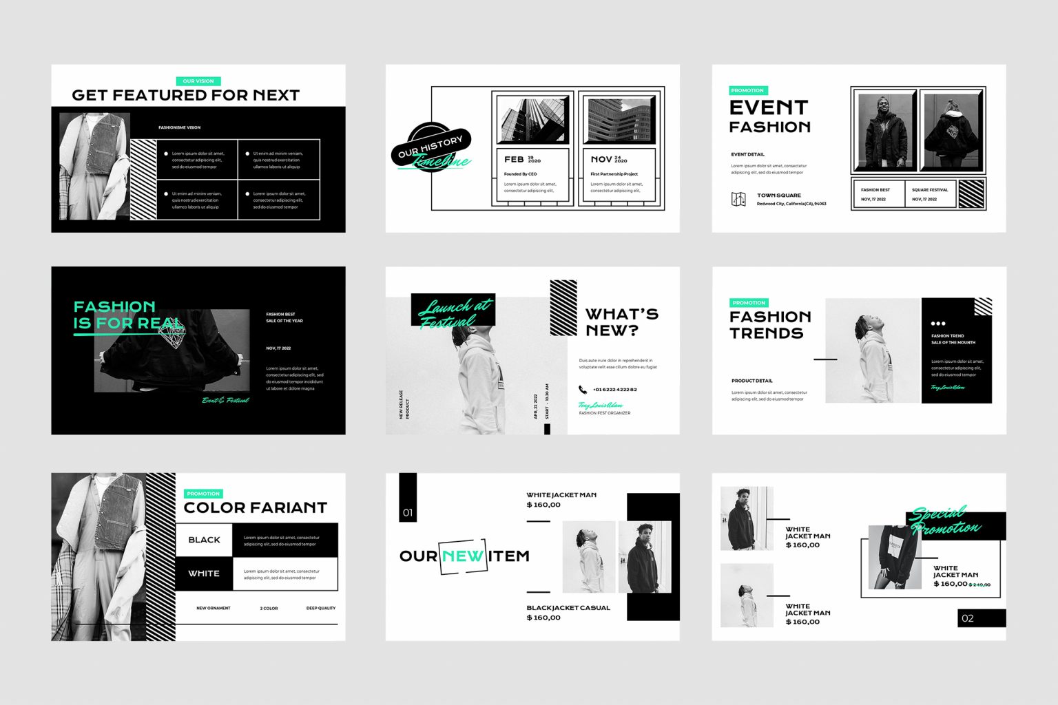 Fashion Presentation Template | TMint
