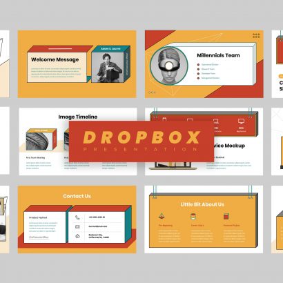 Dropbox Presentation Template | TMint