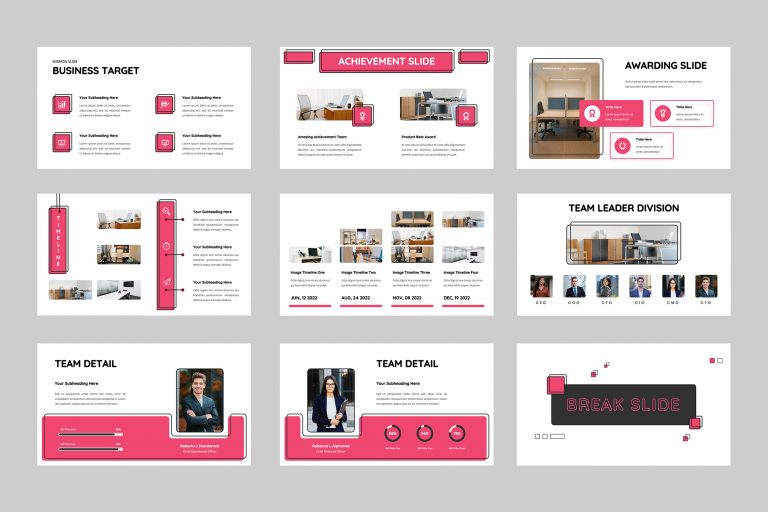 Maineral – Business Style Powerpoint Template | TMint