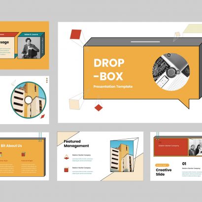 Dropbox Presentation Template | TMint