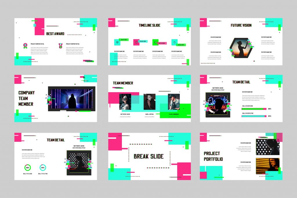 Artist Presentation Template | TMint