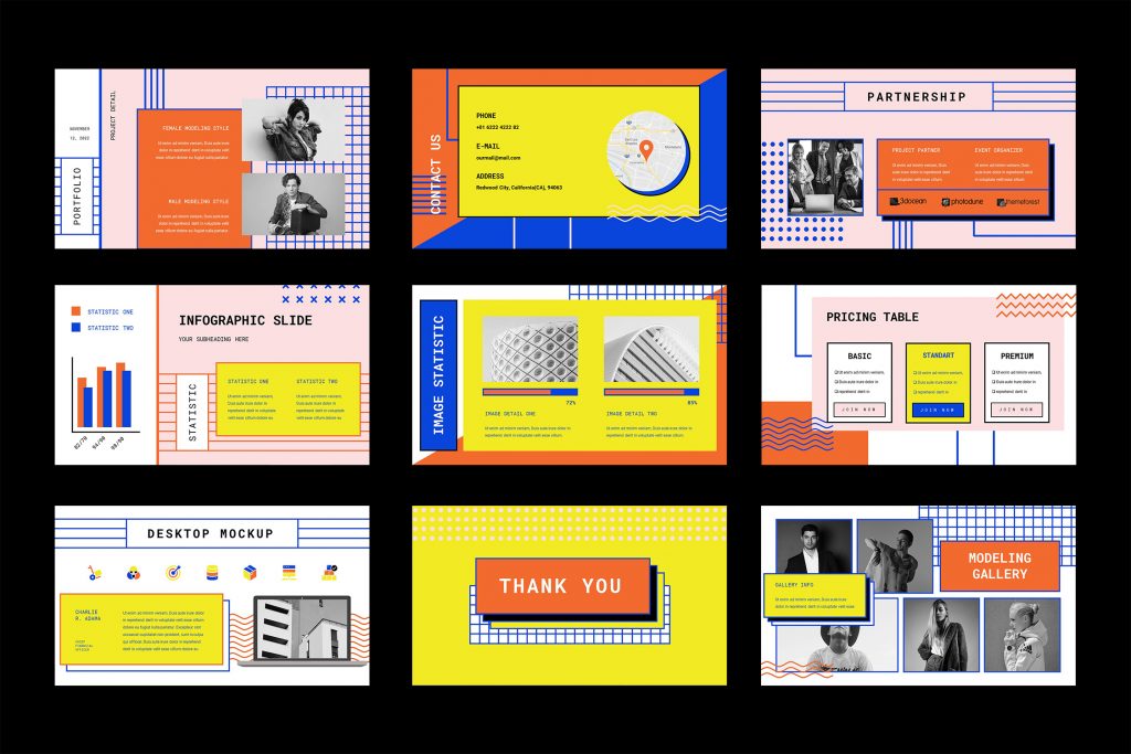 Artist Presentation Template | TMint