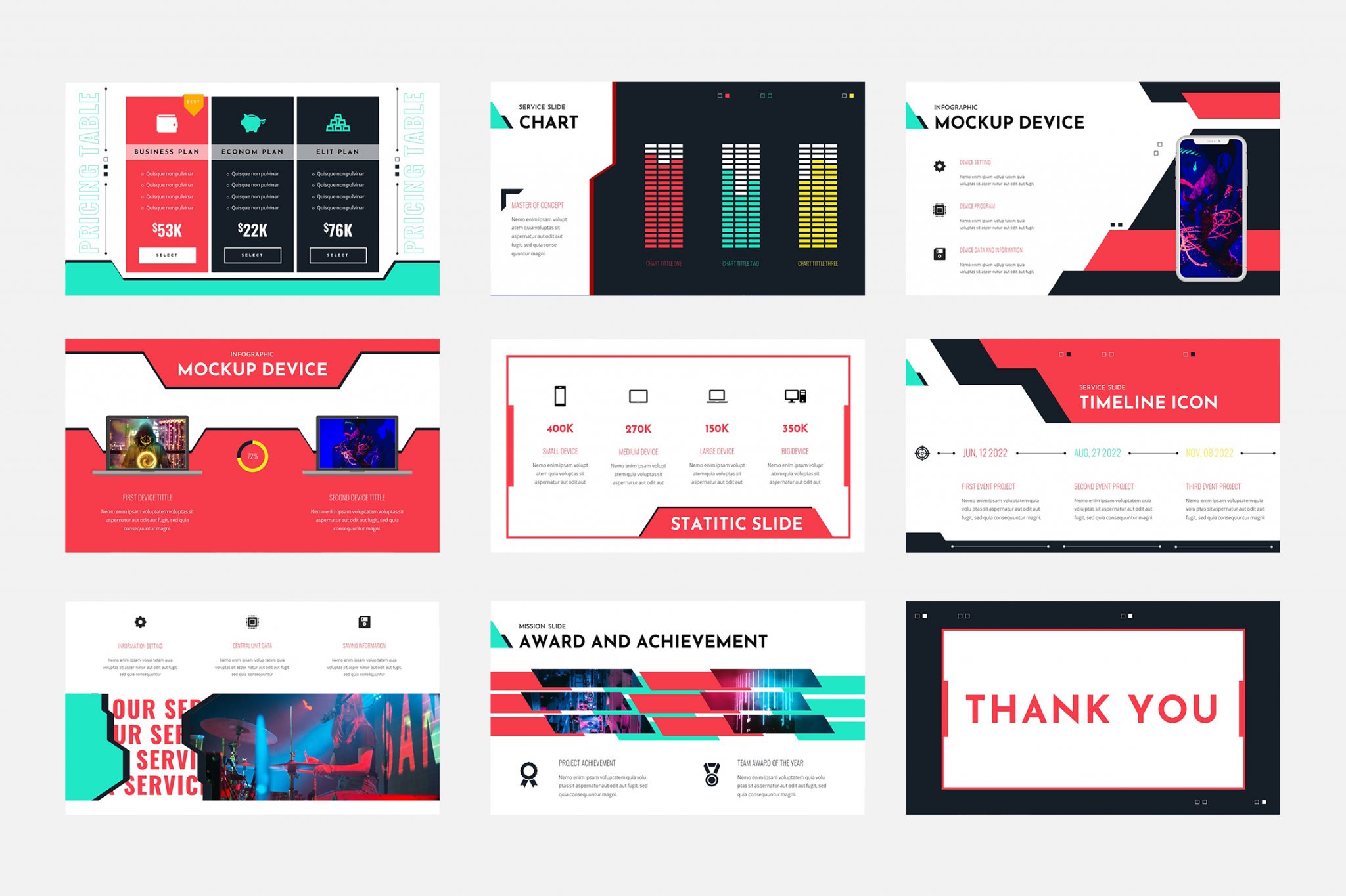 Artist Presentation Template | TMint