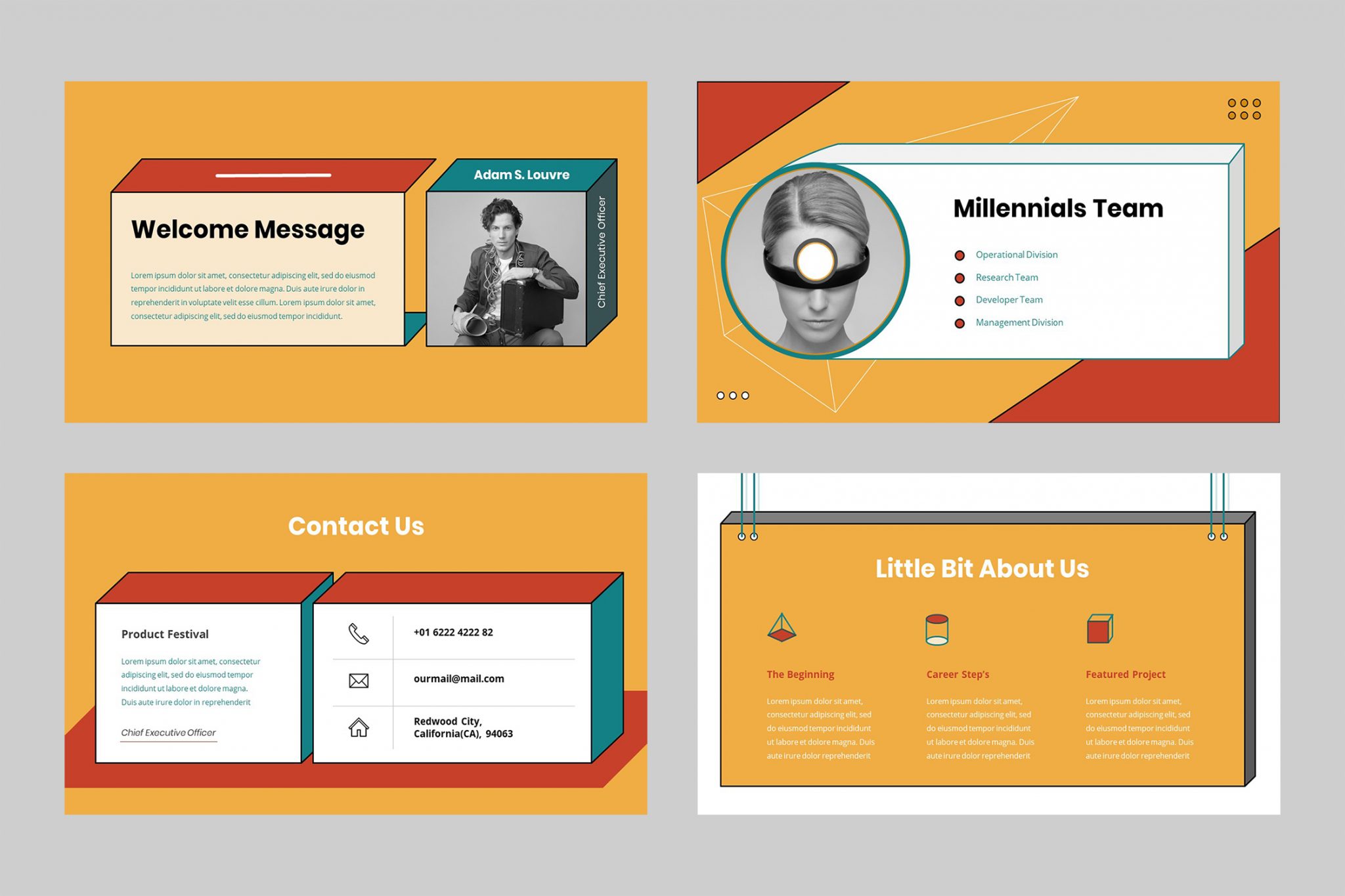 Dropbox Presentation Template | TMint