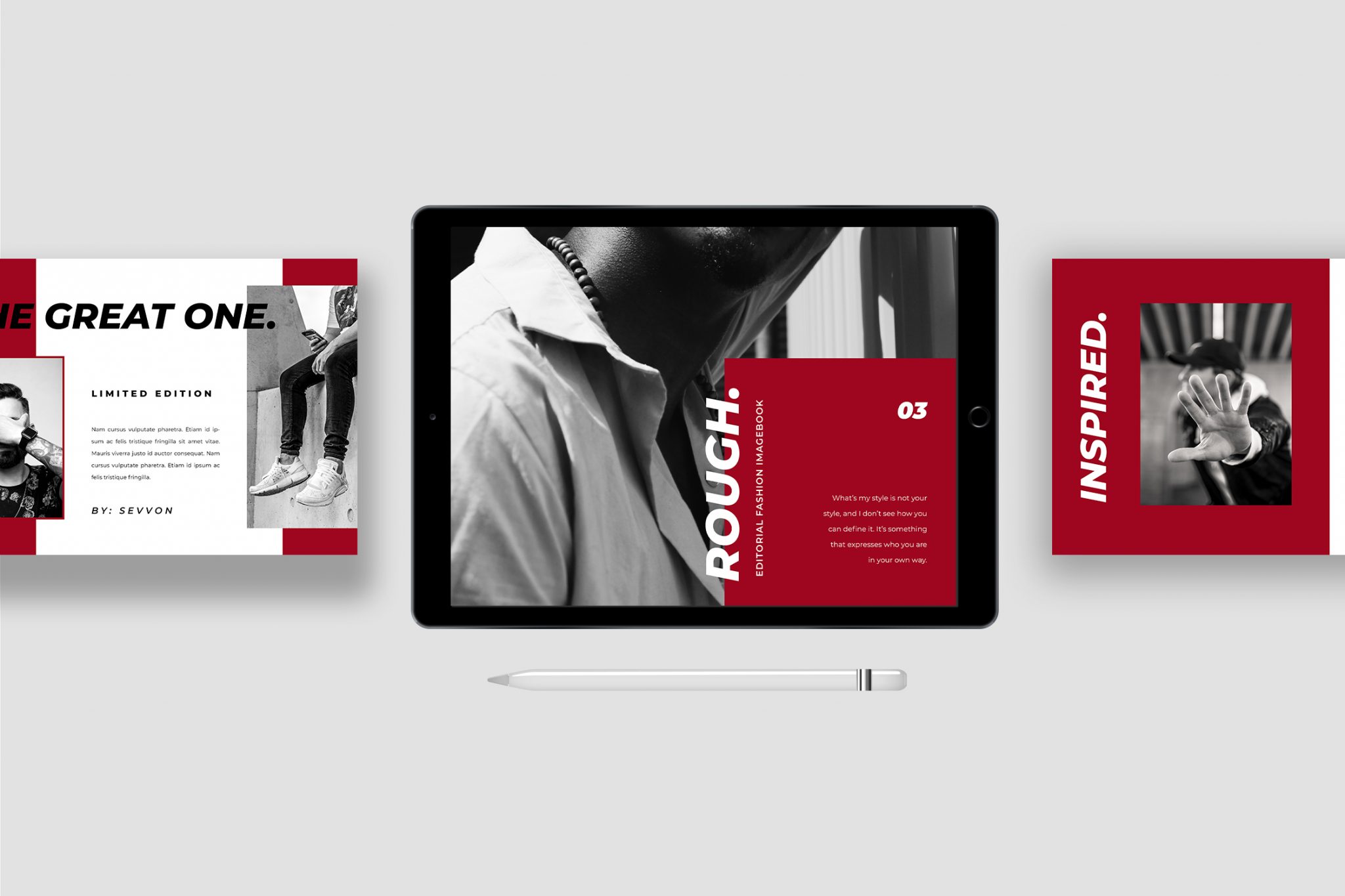 Rough – Magazine Template | TMint