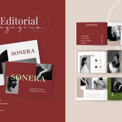 Sonera – Magazine Template | TMint