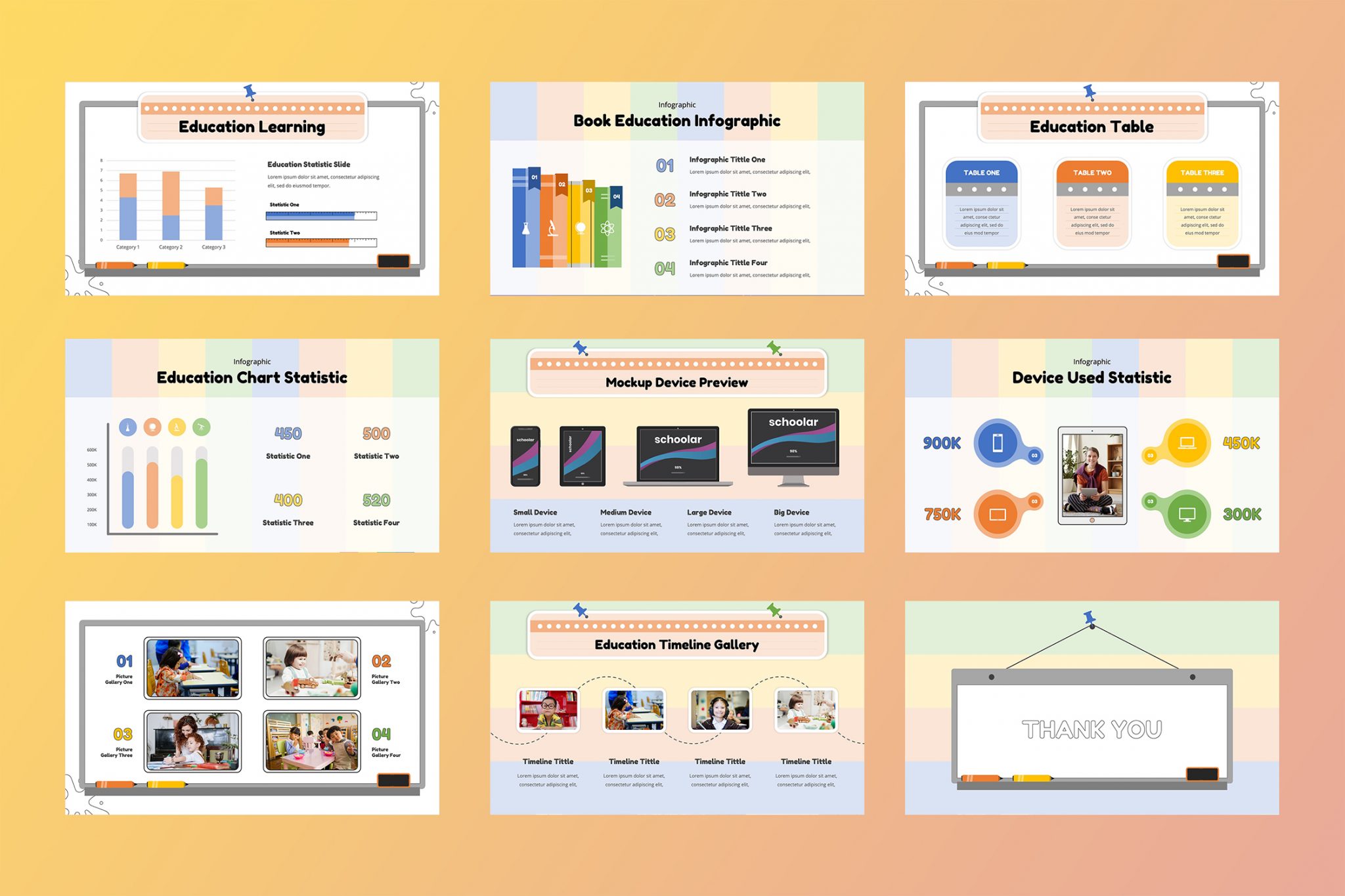Whiteboard – Education Style Powerpoint Template | TMint