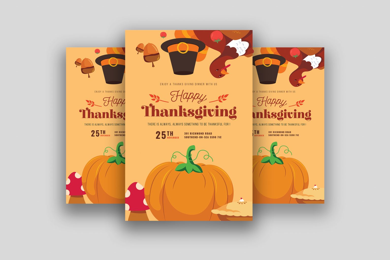 Thanks Giving Poster Promotion | TMint
