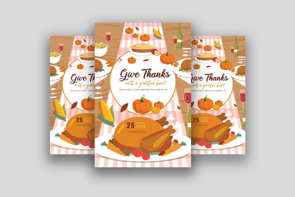 Thanks Giving Poster Promotion | TMint