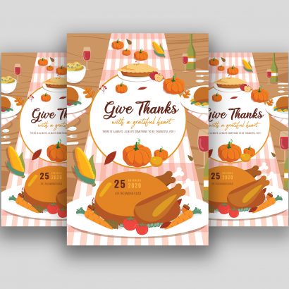 Thanks Giving Poster Promotion | TMint
