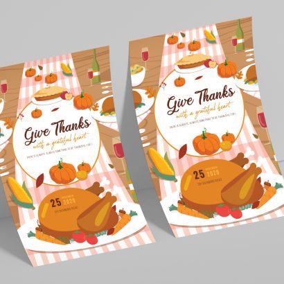 Thanks Giving Poster Promotion | TMint