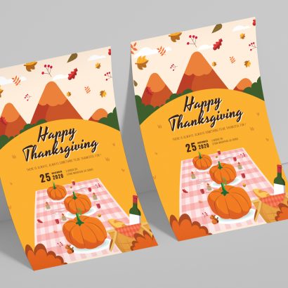 Thanks Giving Poster Promotion | TMint