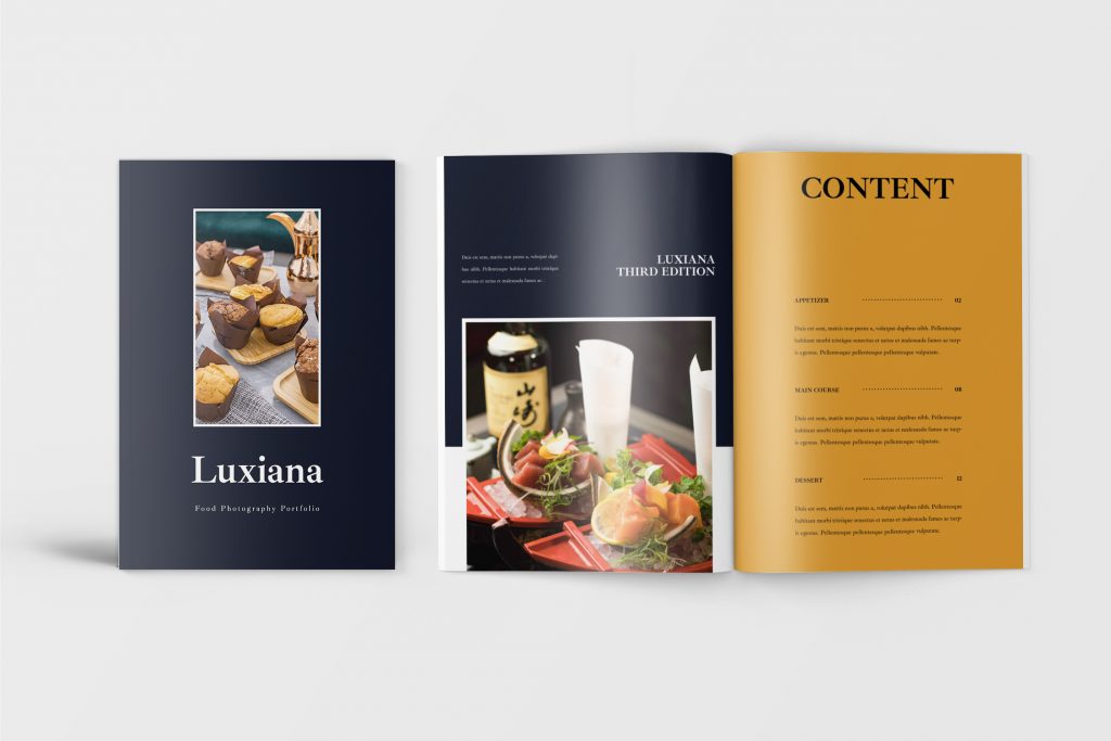 Luxiana – Food Photography Template | TMint