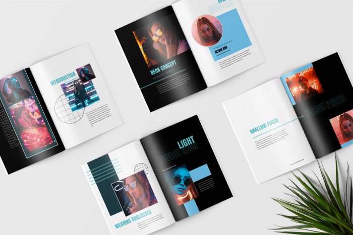 Neon – Lookbook Magazine Template | TMint