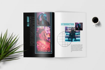 Neon – Lookbook Magazine Template | TMint