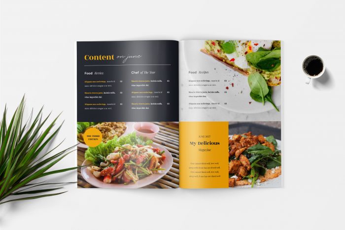 My Delicious – Food Lookbook Template | TMint