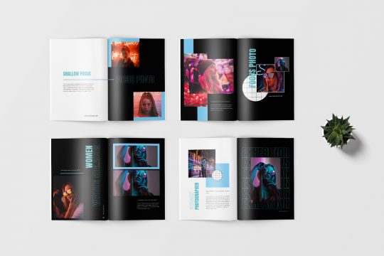 Neon – Lookbook Magazine Template | TMint