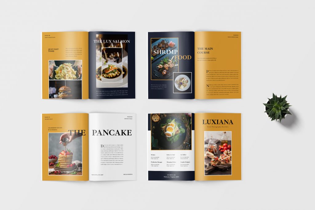 Luxiana – Food Photography Template | TMint