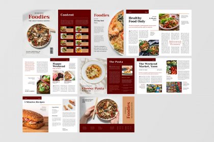 Foodies – Food Lookbook Template | TMint