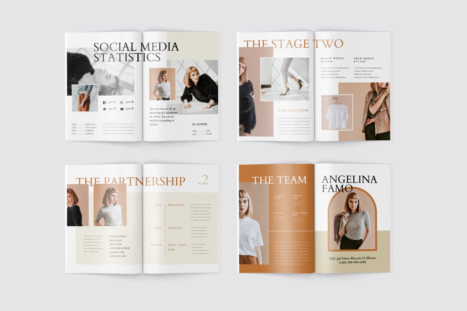Angela – Brand Proposal Template | TMint