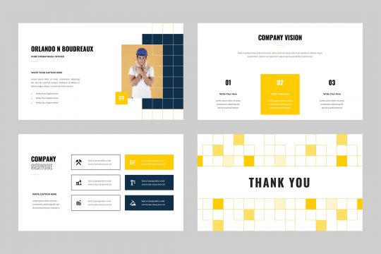 Construction Presentation Template | TMint