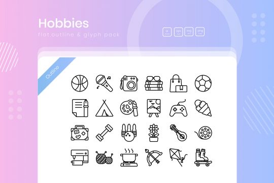 Hobbies Icon Pack | TMint